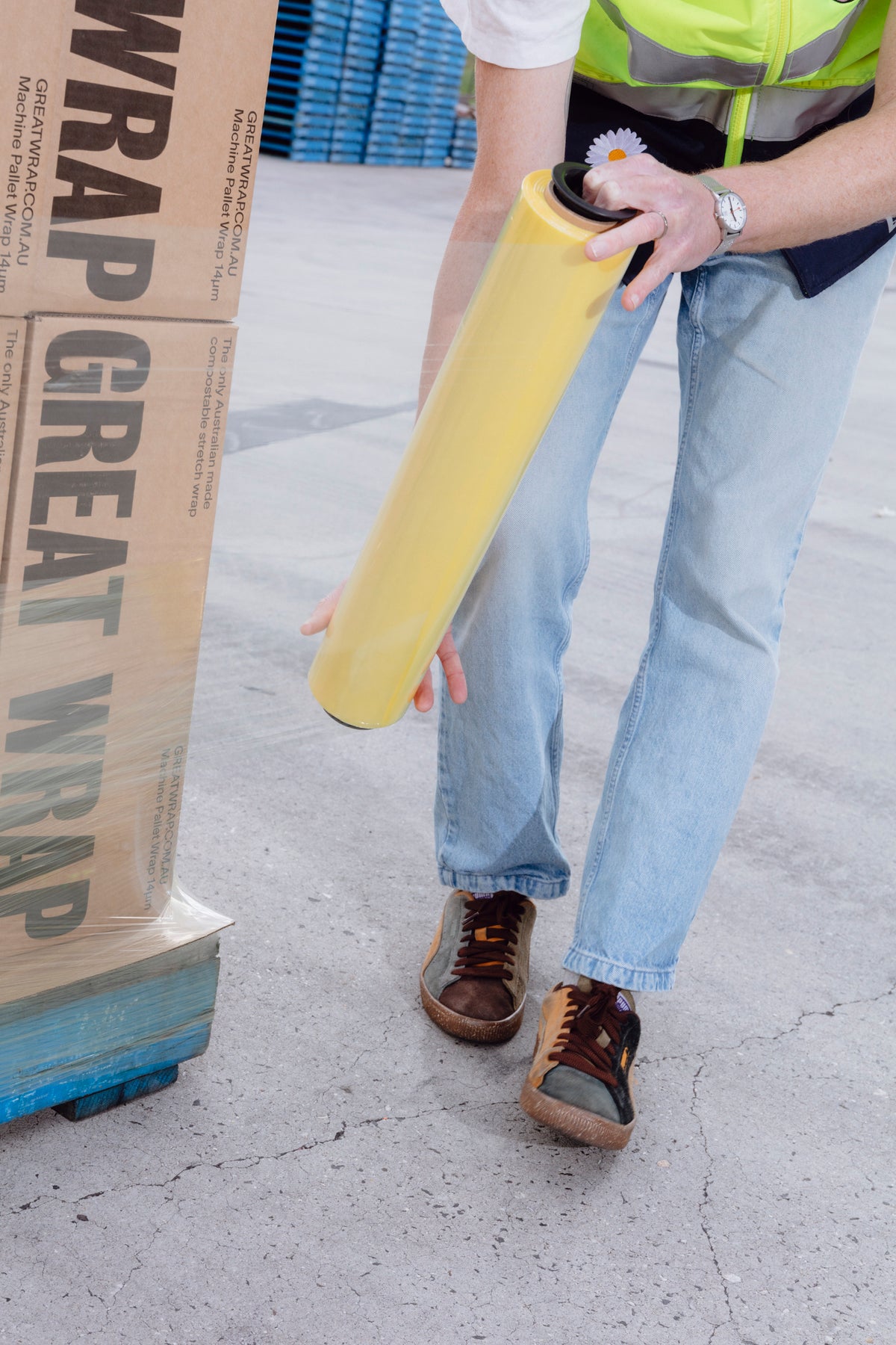 Compostable Hand Pallet Wrap | Great Wrap